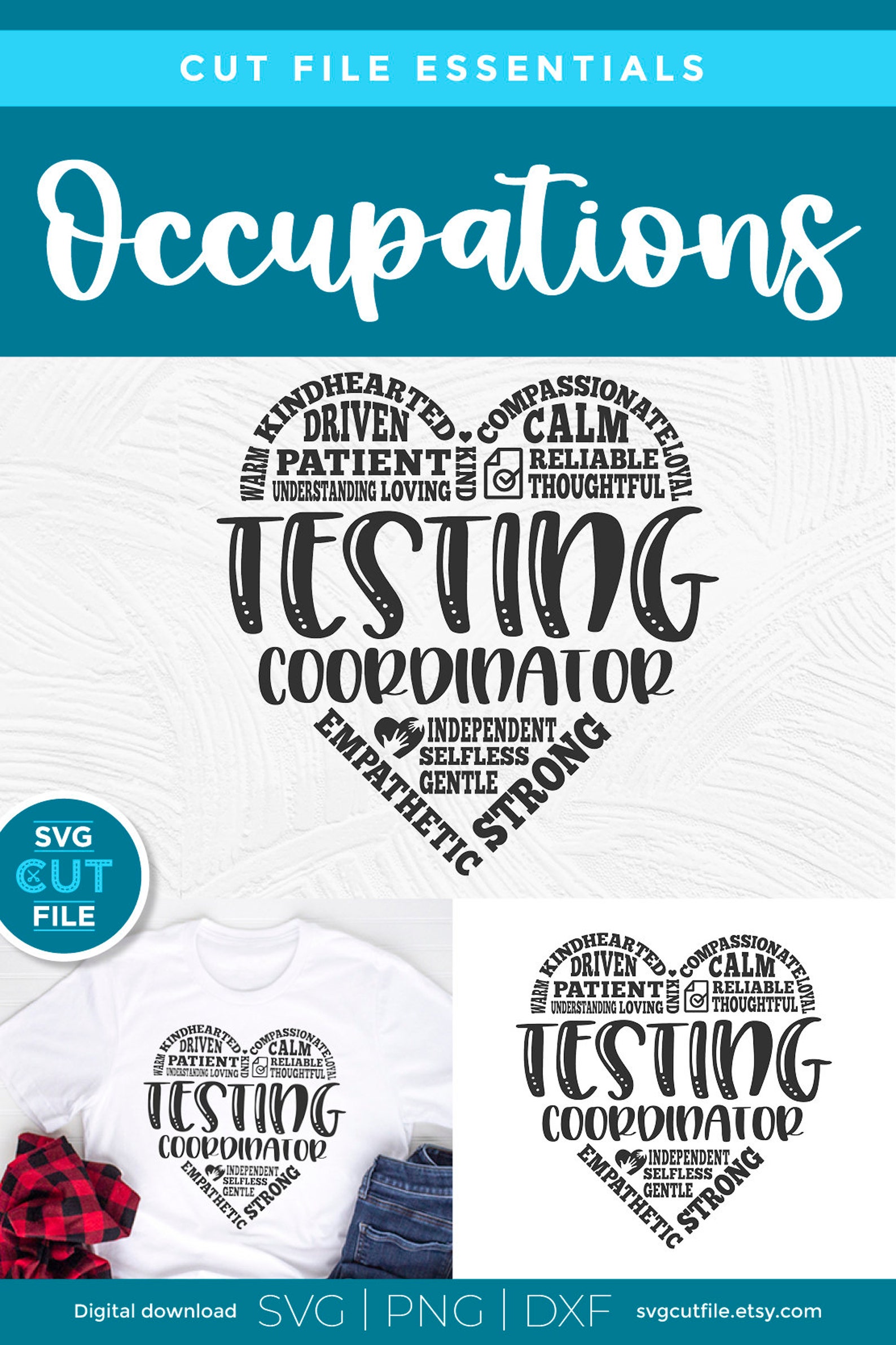 Testing coordinator svg testing day svg test day svg | Etsy