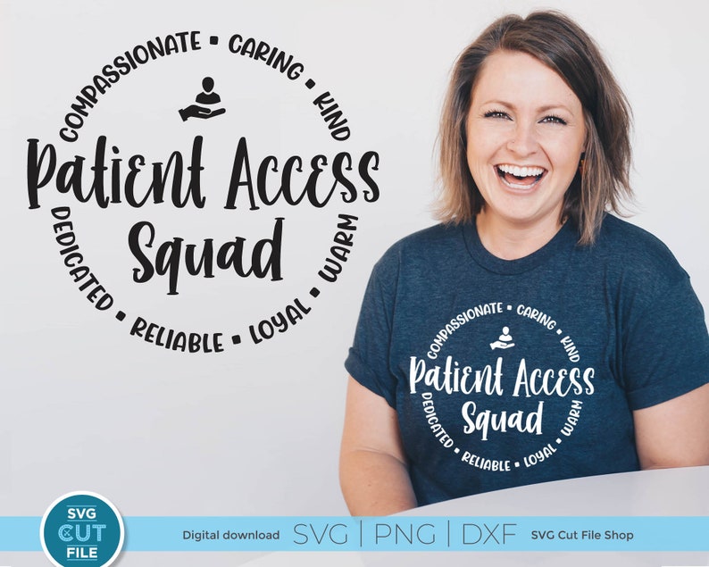 Patient Access Squad Svg, Representative, Specialist, Healthcare Worker ...