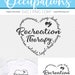 Recreation Therapy Svg, Recreational Therapy Svg, Heart Words ...