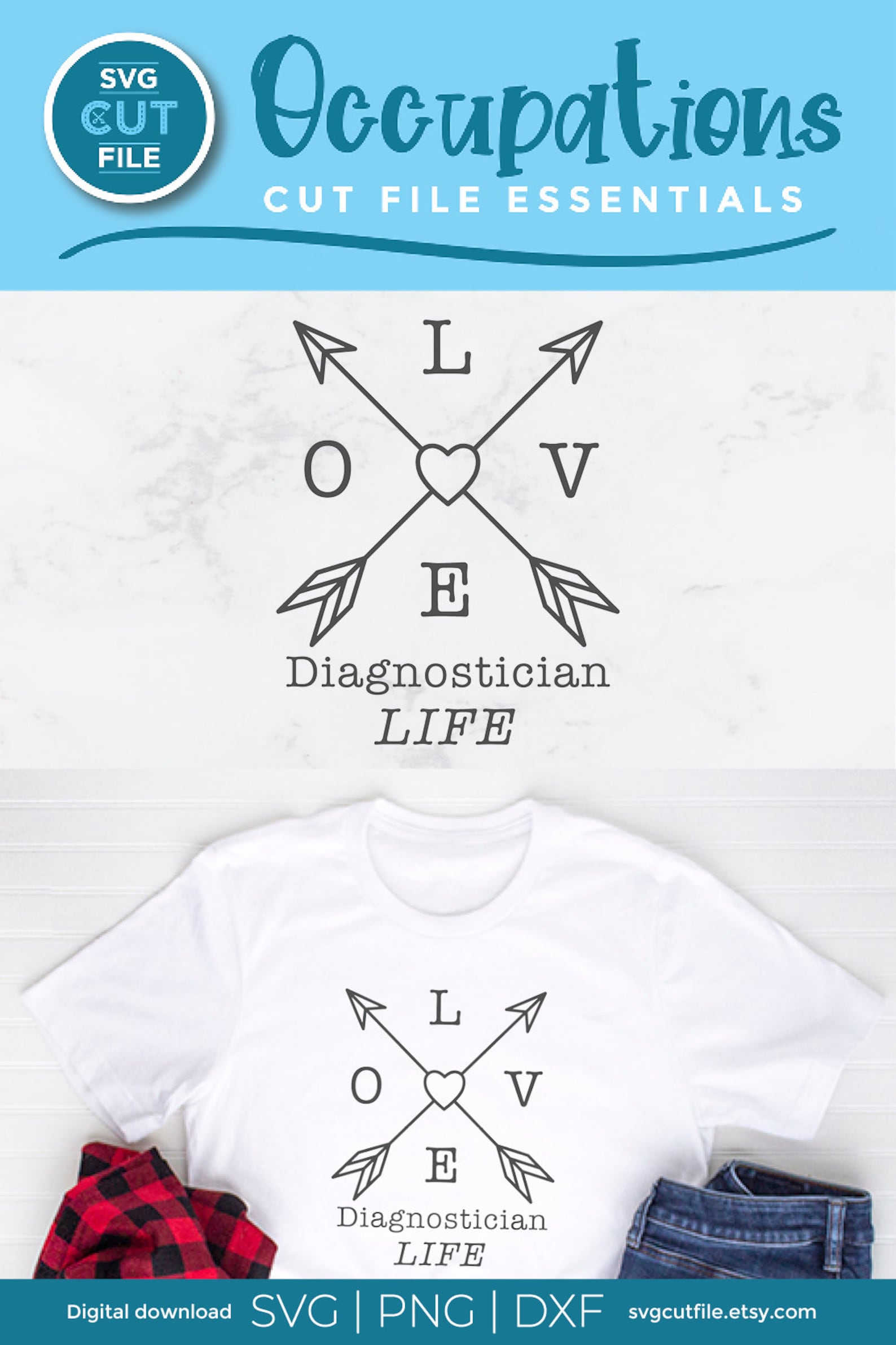 Diagnostician Svg Diag Svg School Diagnostician Love Life - Etsy