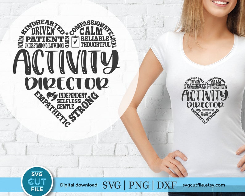 Activity Director Svg, Director Svg, Director Appreciation Svg ...