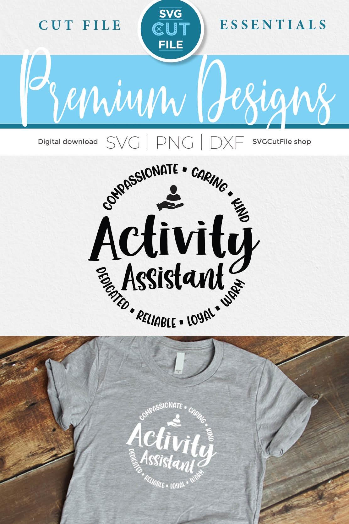Activity Assistant Svg, Assistant Svg, Appreciation Svg, Activity ...