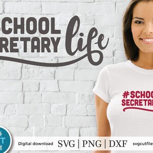 School Secretary Svg, Secretary Svg, Office Assistant, Staff Worker Svg ...