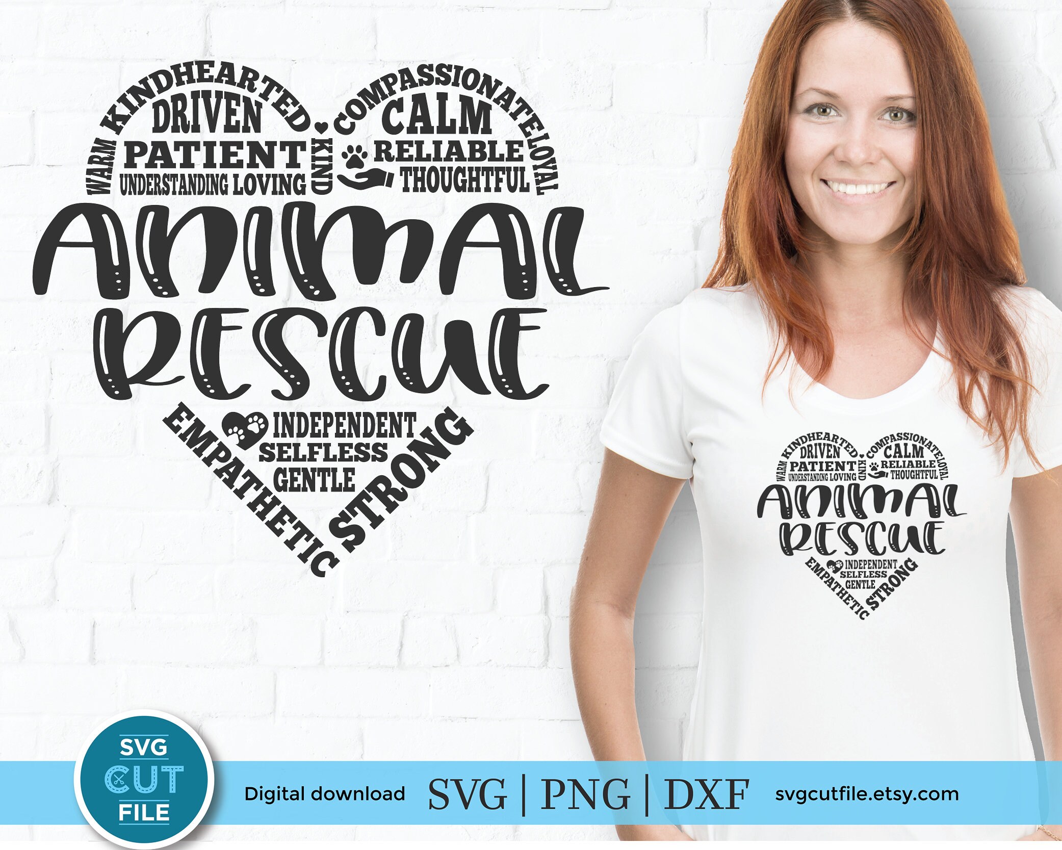 Animal Rescue Svg Adopt Svg Foster Svg Rescue Svg Humane | Etsy