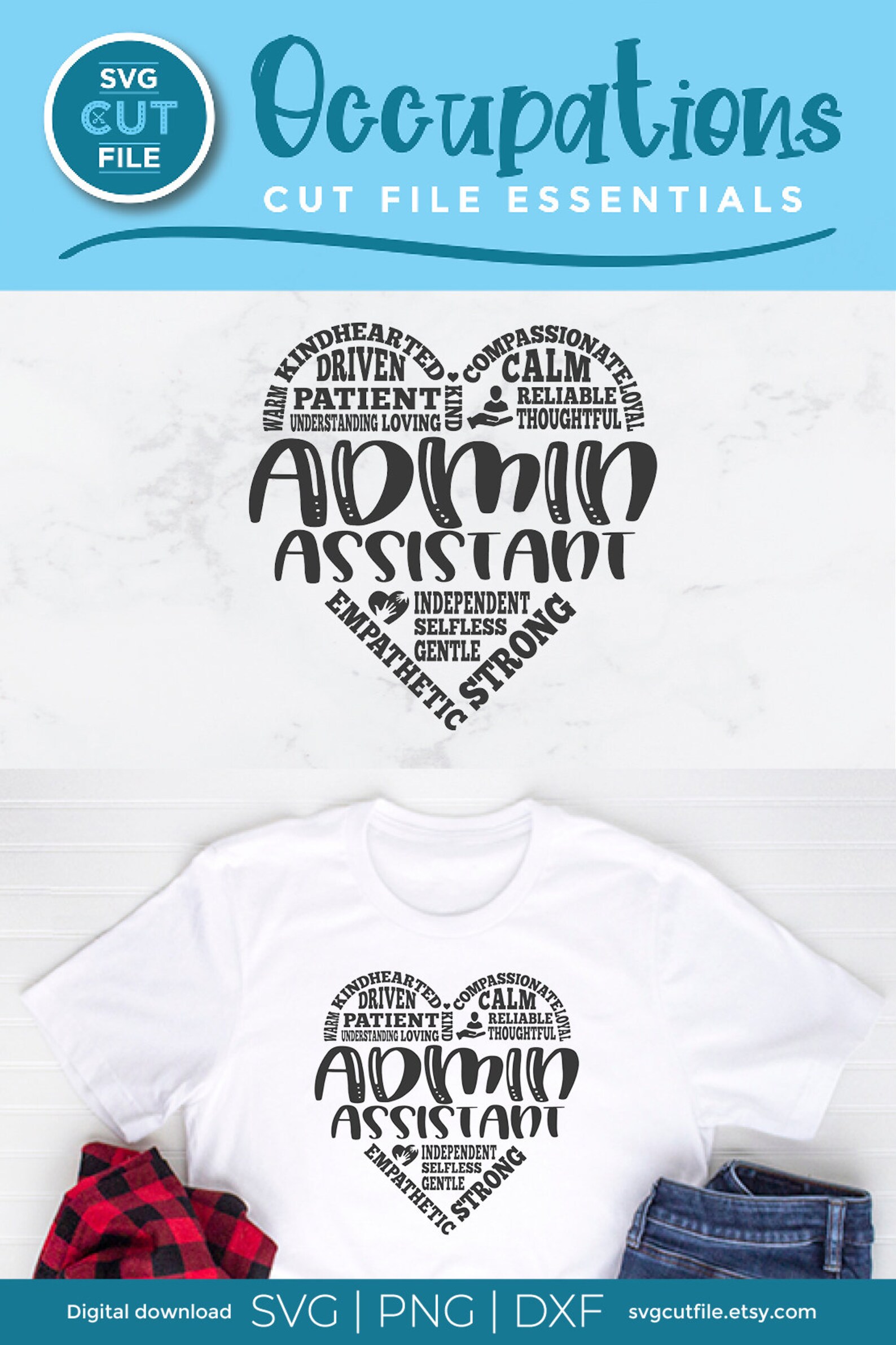 Admin Svg Admin Assistant Svg Receptionist Svg Secretary - Etsy