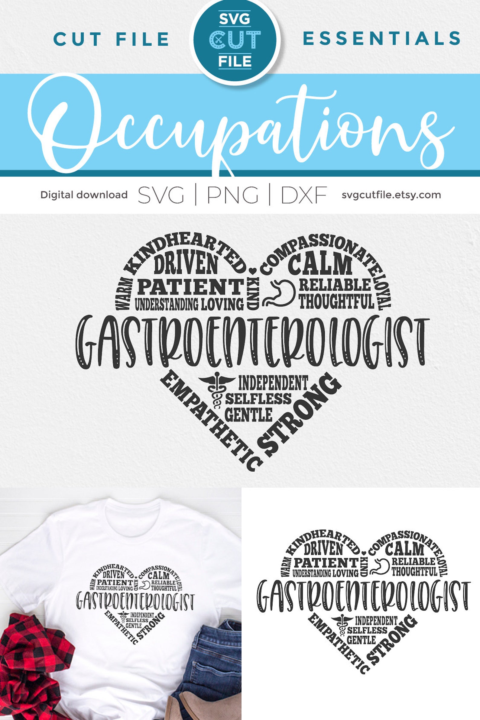 Gastroenterologist Svg GI Doctor Svg Gastro Physician Svg | Etsy