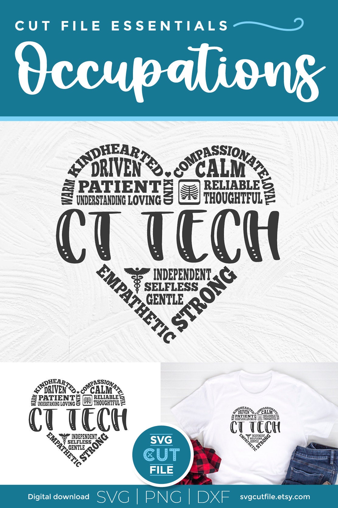 CT Tech Svg CT Technologist Svg Computed Tomography Svg - Etsy