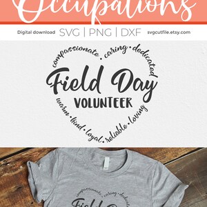 Field Day Volunteer Svg, School Field Day, School Svg, Sports, Spring ...