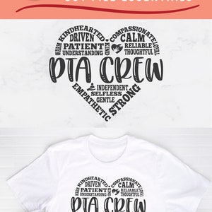 PTA Svg, PTA Crew, PTA Tribe, Parent Teacher Association, Appreciation ...