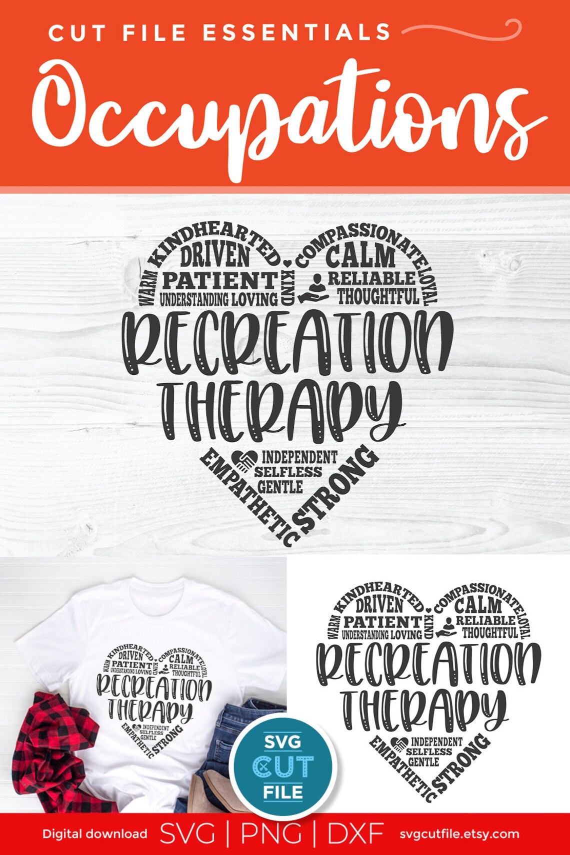 Recreation therapy svg recreational therapy svg subway art | Etsy