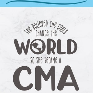 Certified Medical Assistant Svg, CMA Svg, CMA Life, Medical Assistant ...