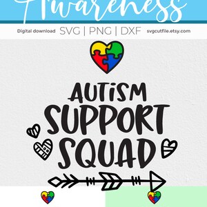 Autism Svg, Autism Awareness Svg, Rainbow Puzzle Ribbon Svg, Puzzle ...