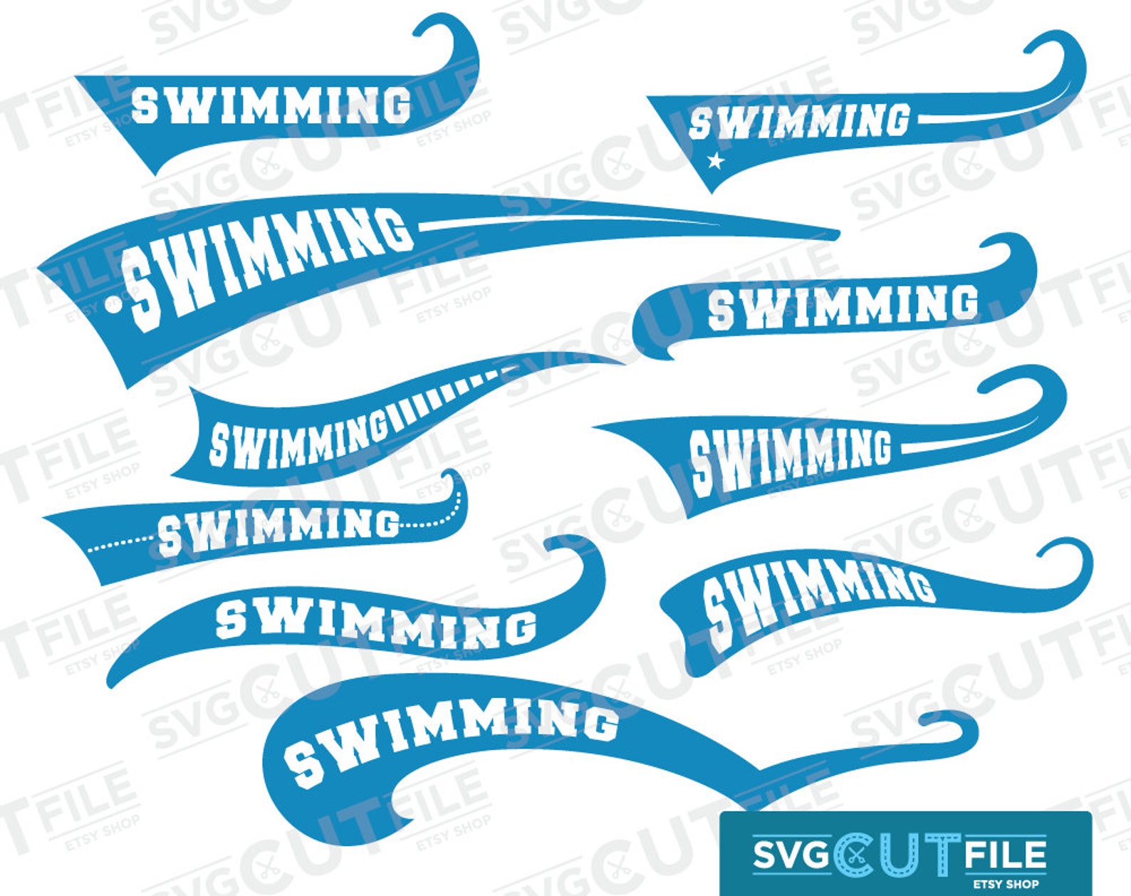 Swimming Svg Swoosh Svg Swim Svg Swimmer Svg Swim Team - Etsy
