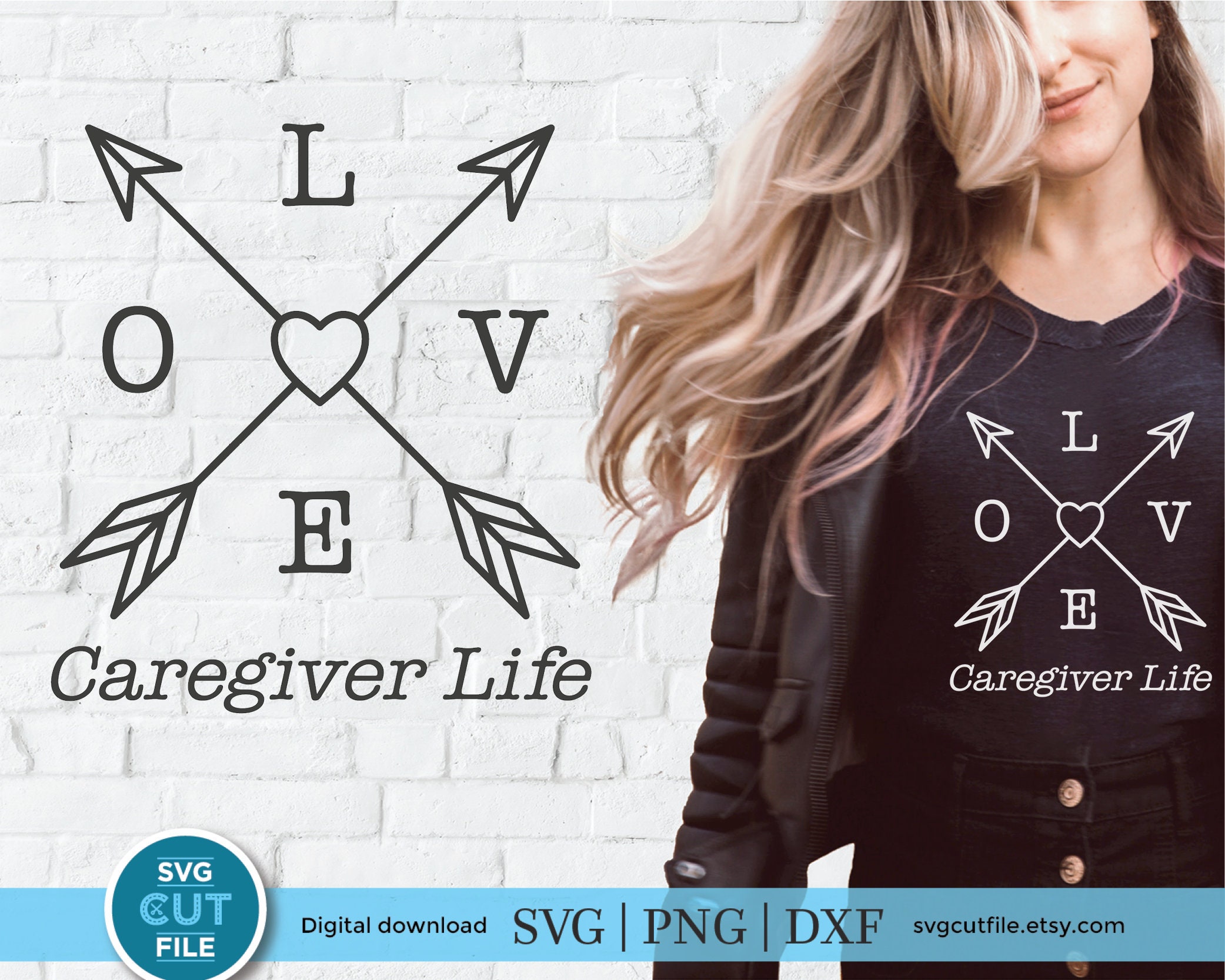 Caregiver Svg, Care Giver Appreciation Svg, Love Life, Nurse, Home Care ...
