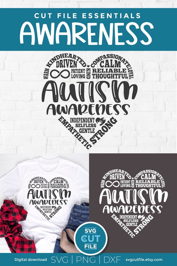 Autism Svg Autism Awareness Svg Asd Svg Autistic Aspergers | Etsy