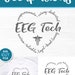 EEG Tech Svg, Electroencephalograph Svg, EEG Technologist Svg, EEG ...