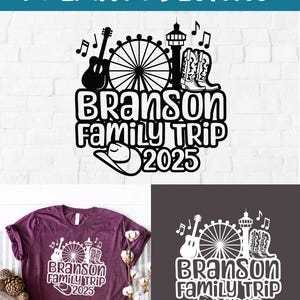 Branson Svg, Branson MO Svg, Branson Family Trip, Png for Sublimation ...