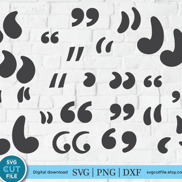 Quotation Marks - Etsy