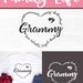 Grammy Svg, Grammy Heart Svg, Grandma Grammy Svg, Cute Grammy Gift ...