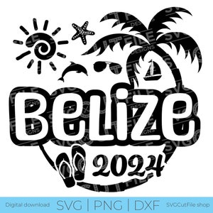 Belize Svg - Etsy