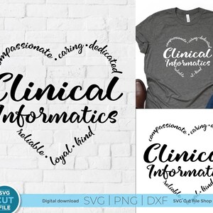 Clinical Informatics Svg, Information Technology, Healthcare IT Svg ...