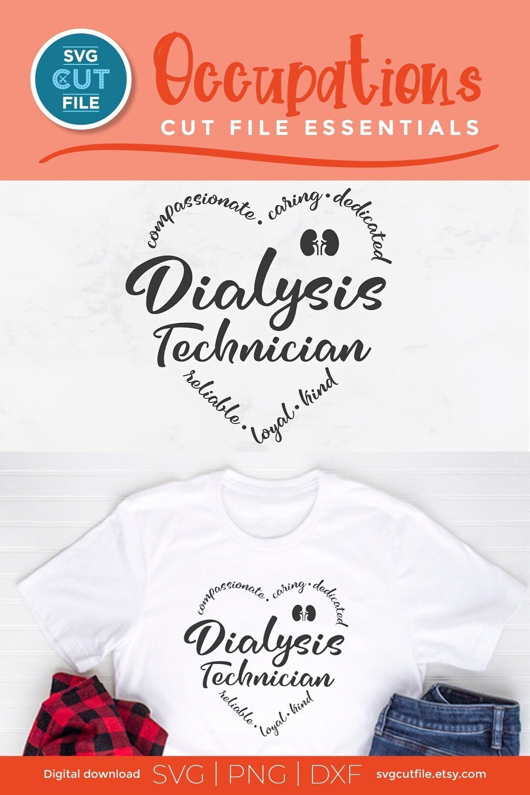 Dialysis Tech Svg, Dialysis Technician Svg, Kidney Tech Svg, Gift Idea ...
