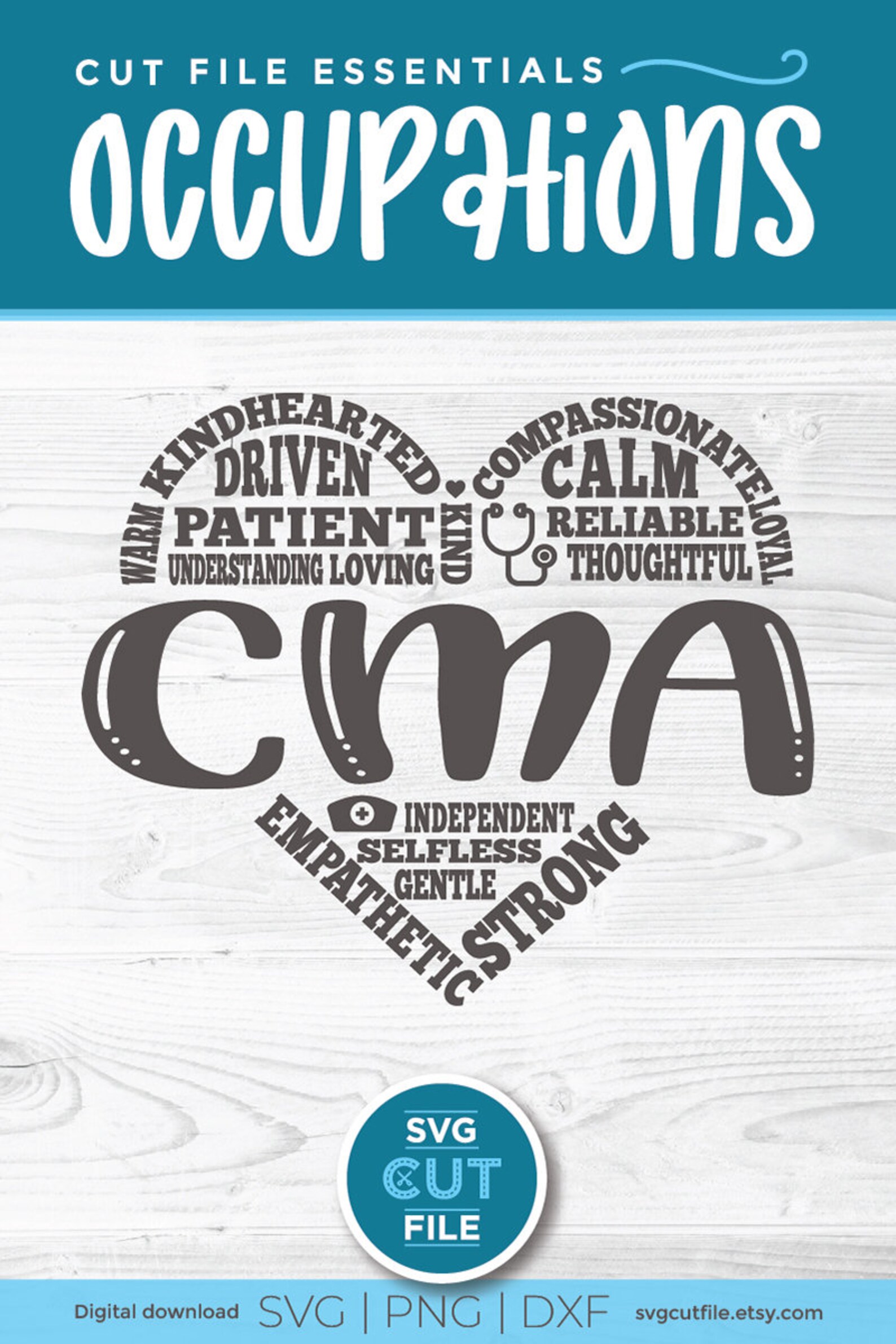 Certified Medical Assistant svg CMA svg CMA life medical | Etsy