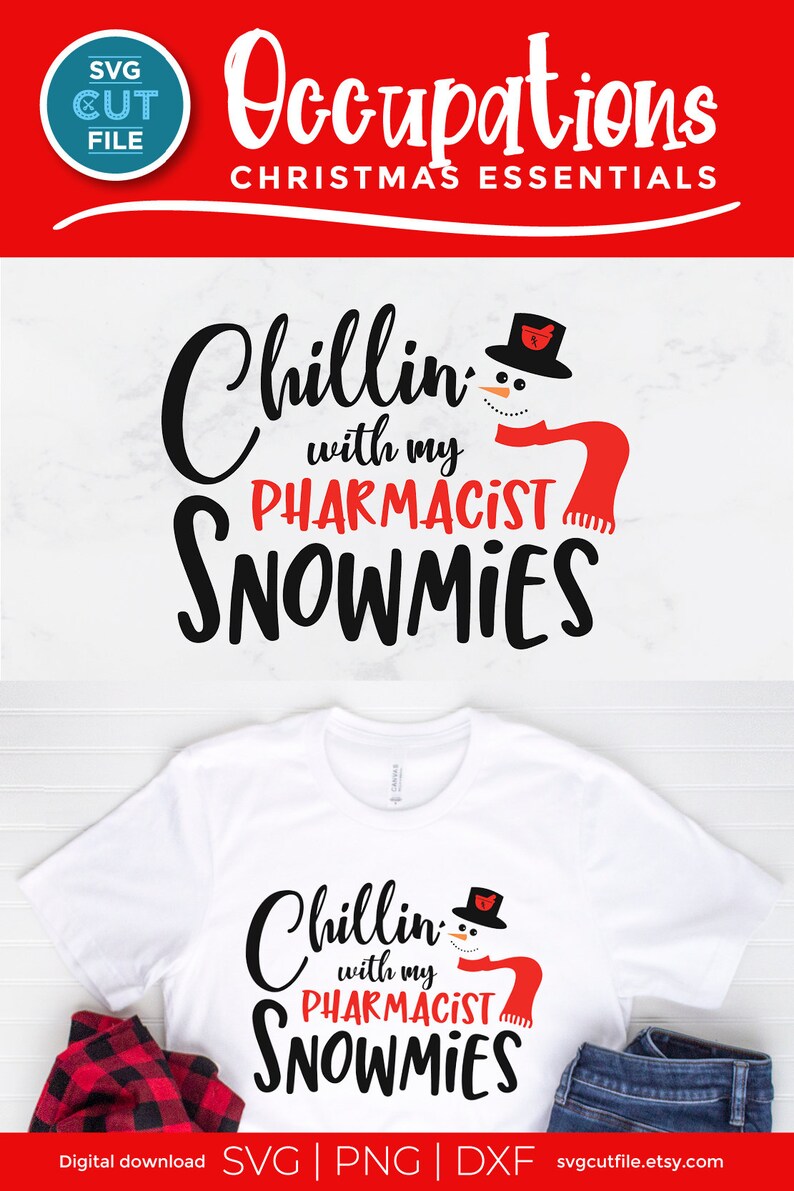 Christmas Pharmacist Svg Pharmacist Christmas Svg Holiday - Etsy