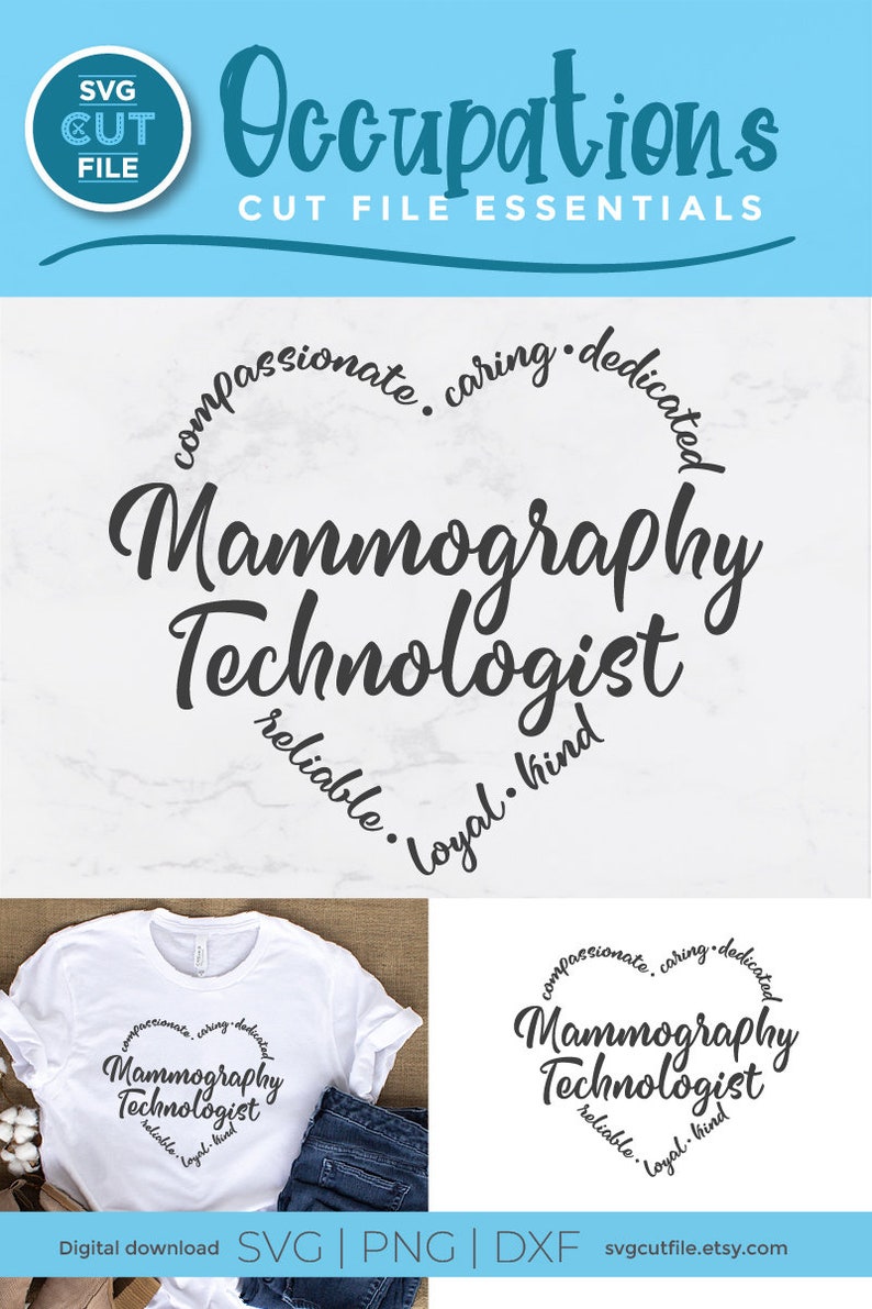 Mammography Tech Svg Mammogram Svg Mammo Svg Mammographer - Etsy