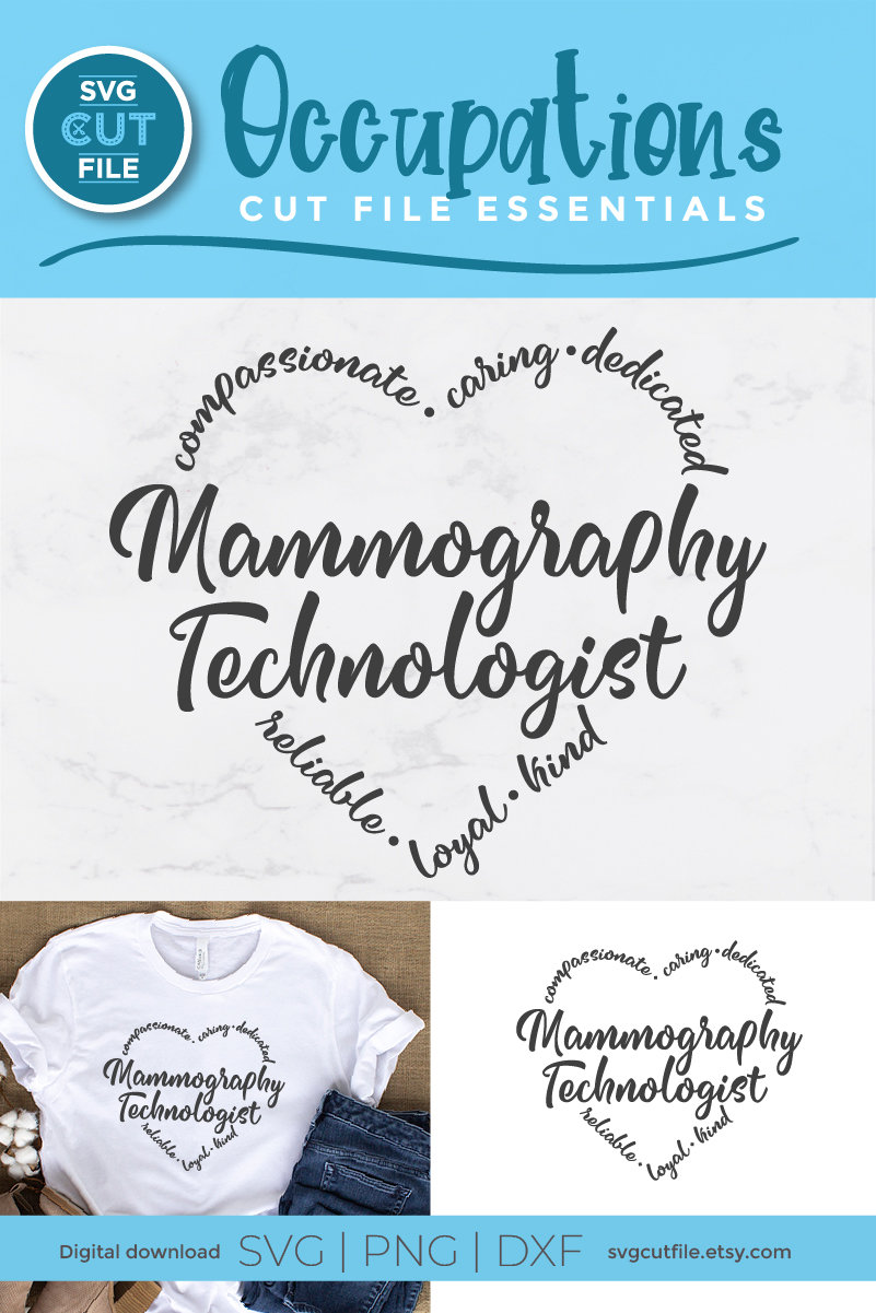Mammography Tech Svg Mammogram Svg Mammo Svg Mammographer - Etsy Ireland