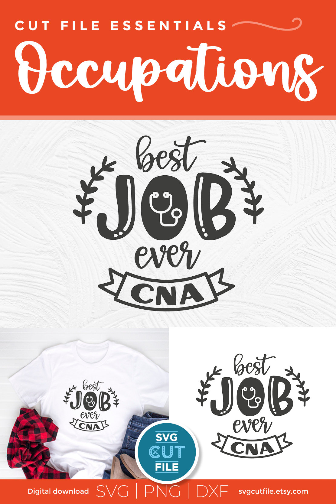 CNA Svg Certified Nursing Assistant Svg Nurse Appreciation - Etsy