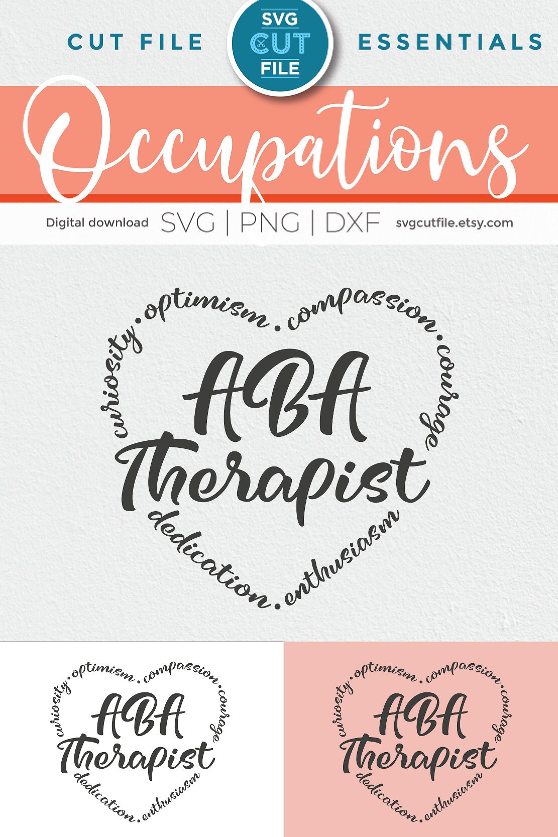 ABA Therapist Svg Applied Behavior Analysis Svg Behavior - Etsy