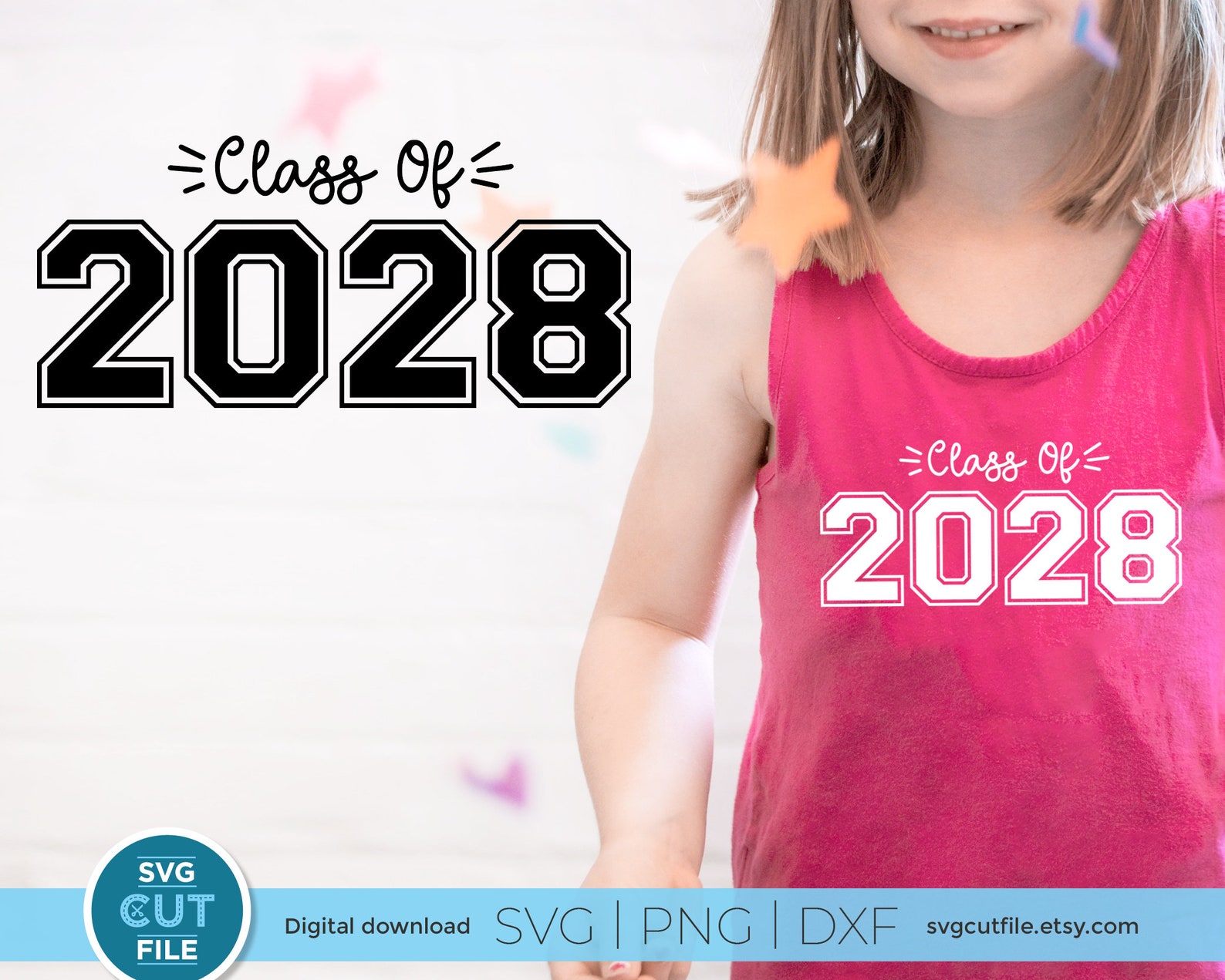 Class of 2028 Svg Cute 2028 Grad Svg 2028 Graduation Svg | Etsy