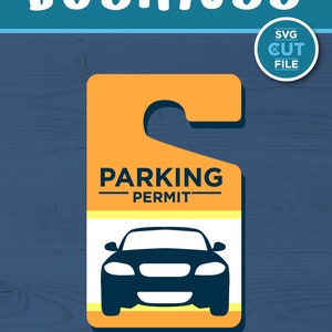 Parking Pass Svg, Parking Permit Svg, Parking Tags Svg, Hangtag Svg ...