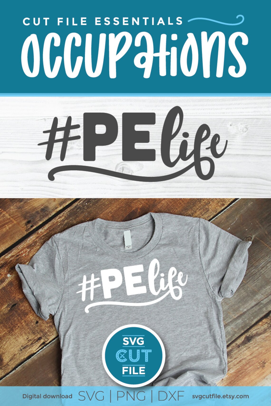 PE Teacher Svg Phys Ed Svg Physical Education Svg Teacher | Etsy