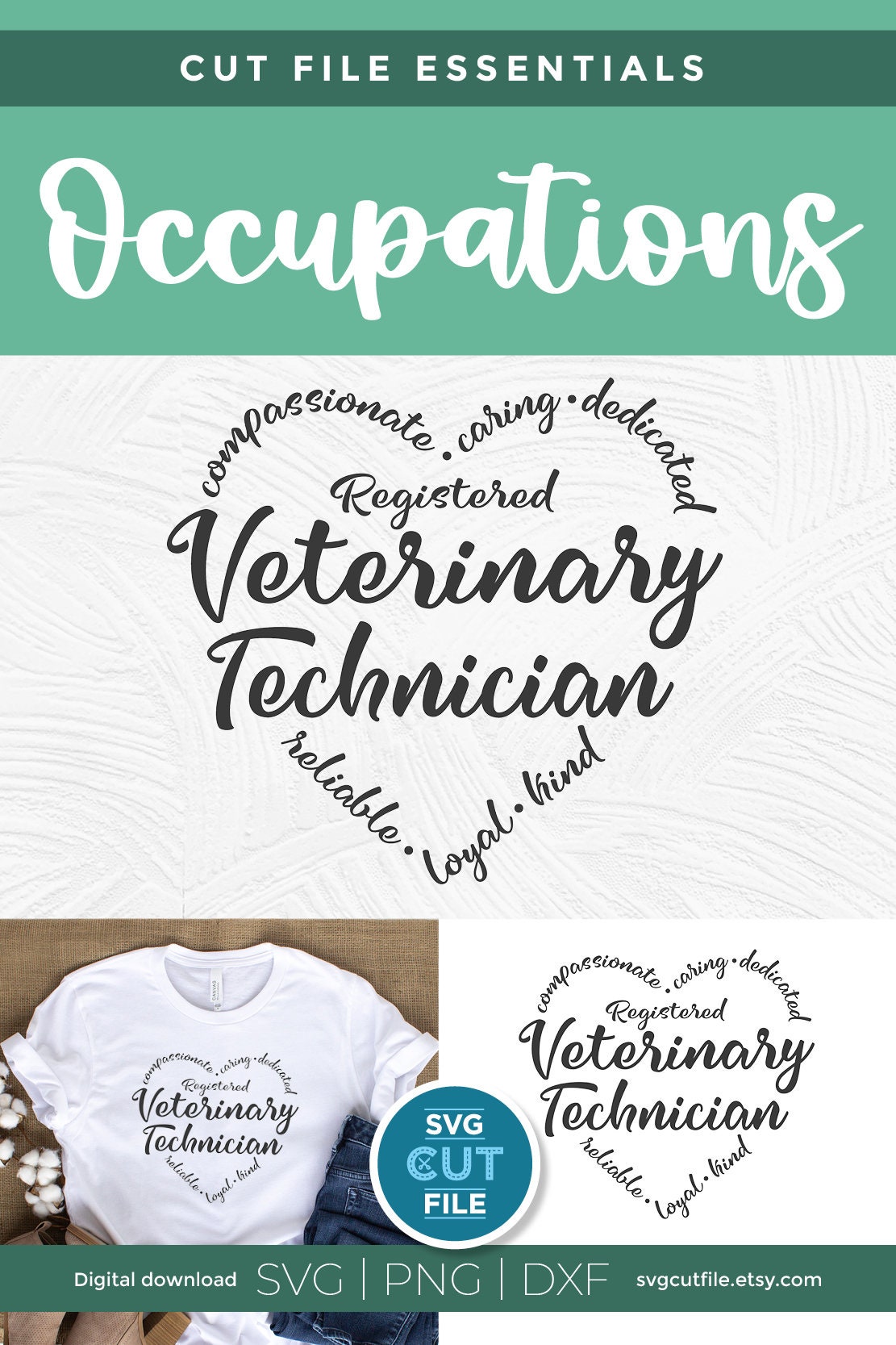 Registered Veterinary Technician Logo