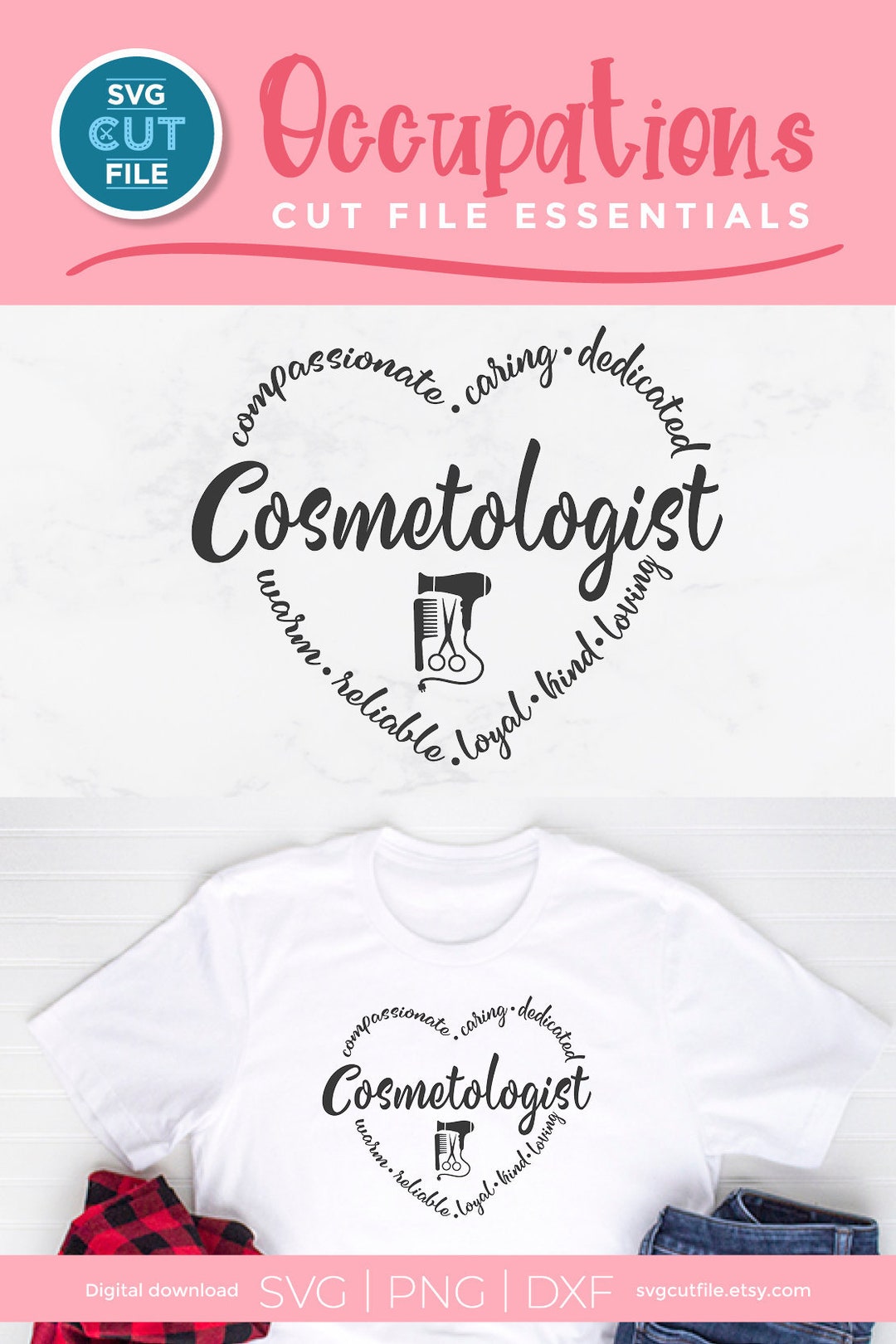 Cosmetologist Svg, Cosmetology Svg, Hair and Makeup Svg, Hair Stylist ...