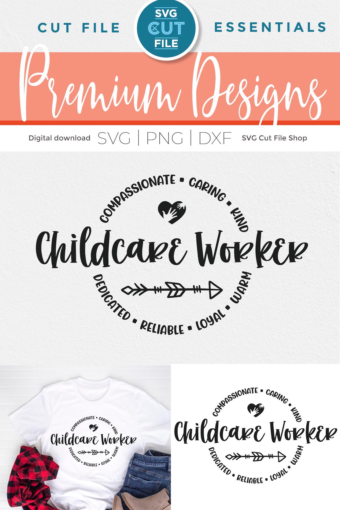 Childcare Worker Svg, Child Care Worker Svg, Daycare Worker, Daycare ...
