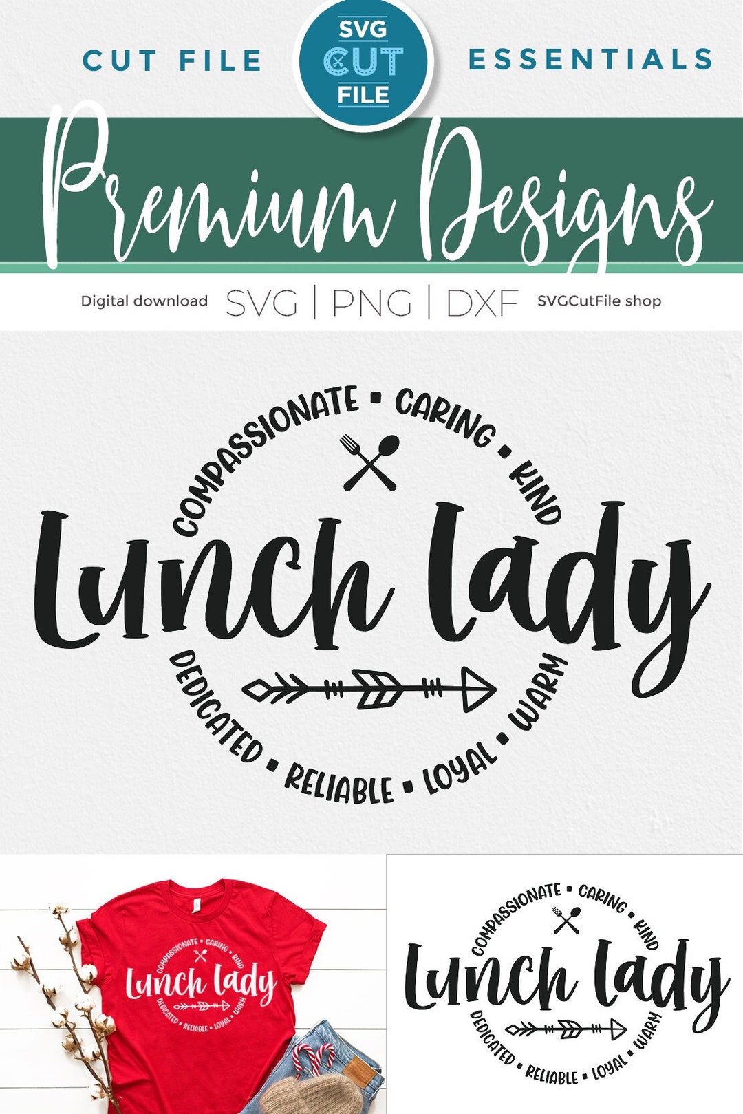 Lunch Lady Svg Lunchlady Svg Cafeteria Worker Lunch Team Etsy