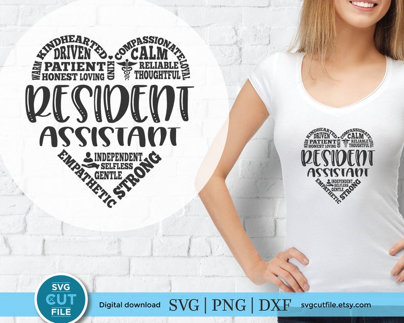 Resident Assistant Svg, Ra Svg, Care Partner Svg, Essential Ra Svg ...