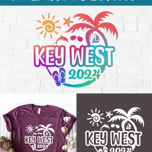 Key West SVG, Key West Vacation, 2024 Svg, Key West Florida, Png for ...
