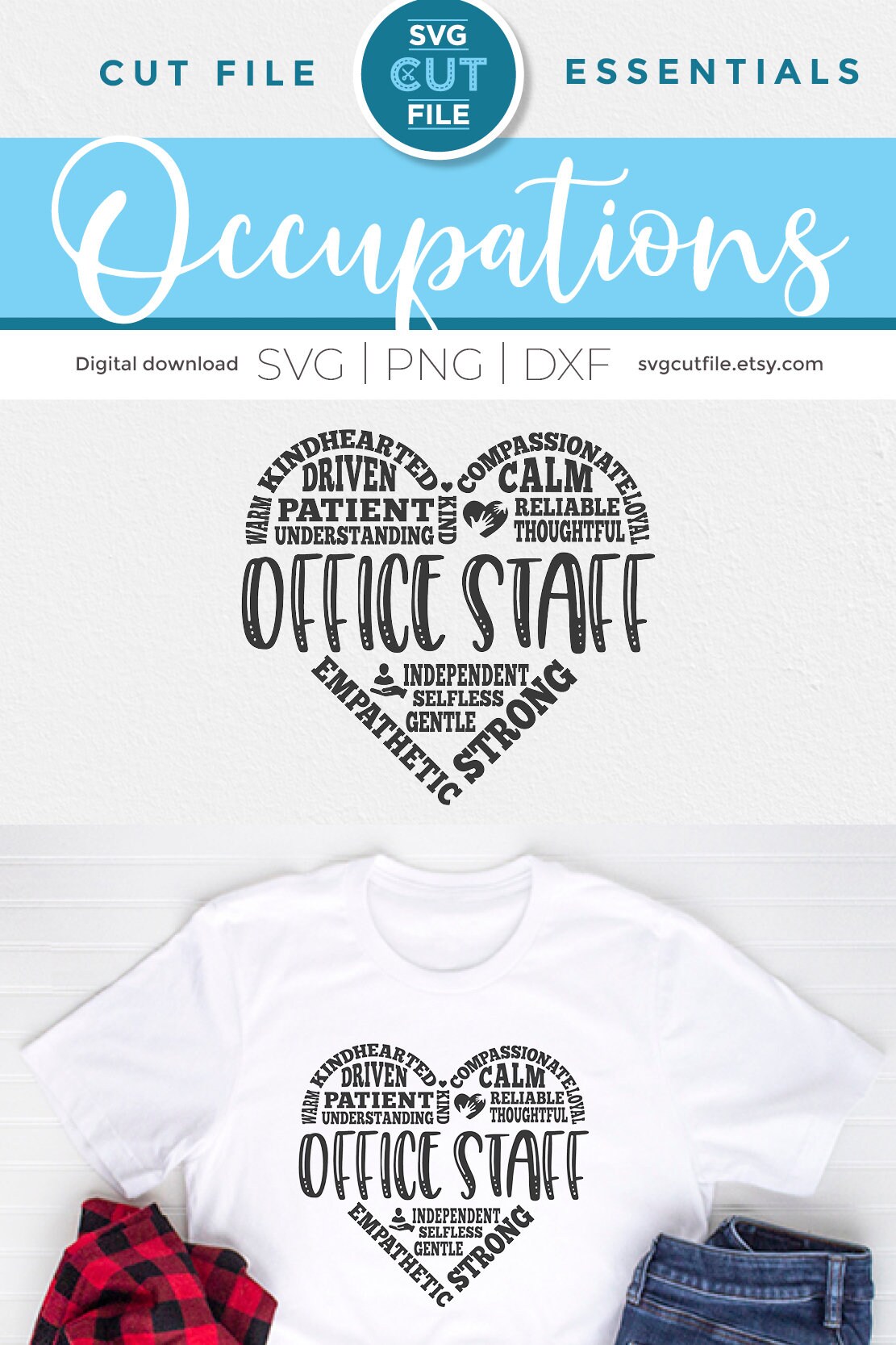 Office Staff Svg Office Clerk Svg Secretary Svg Office - Etsy