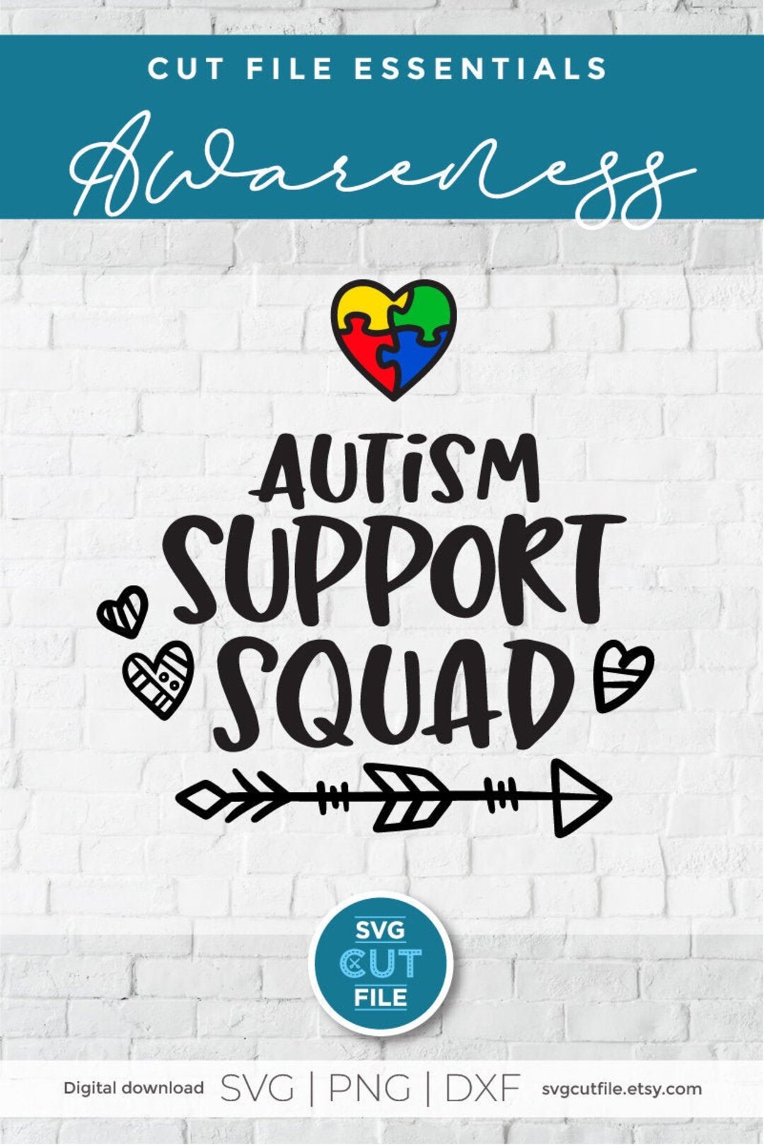 Autism Svg, Autism Awareness Svg, Rainbow Puzzle Ribbon Svg, Puzzle ...