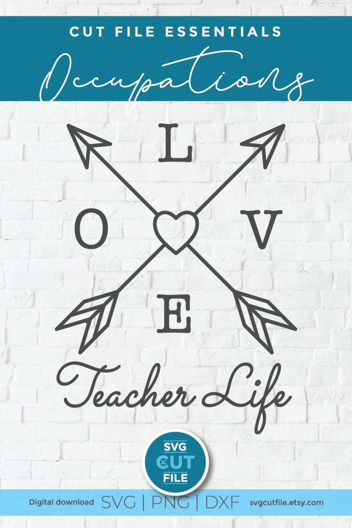 Teacher Appreciation Svg Teacher Svg Teaching Svg Love - Etsy