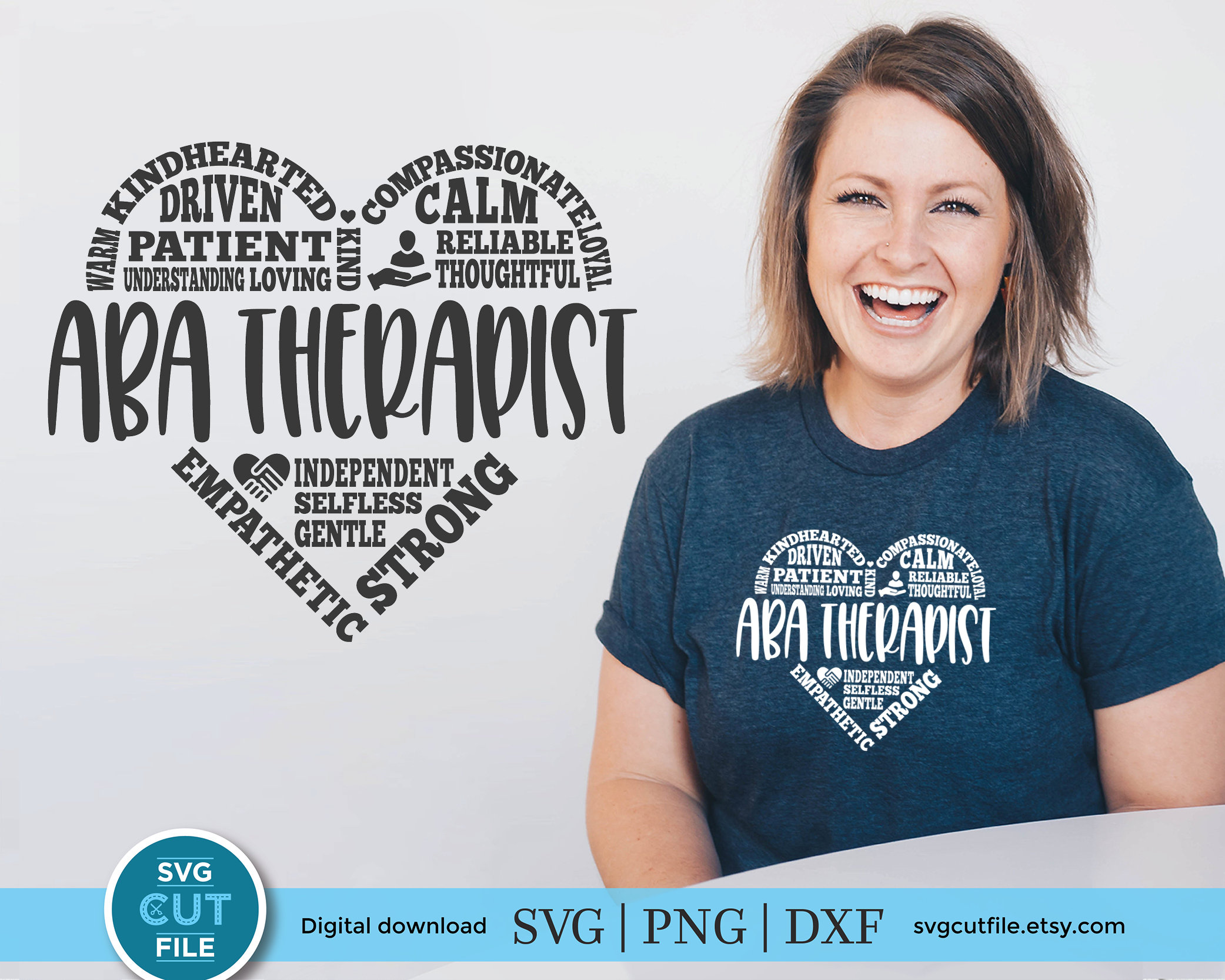ABA Therapist Svg Applied Behavior Analysis Svg Behavior - Etsy Canada