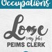 PEIMS Clerk Svg Attendance Clerk Svg Office Assistant Staff - Etsy