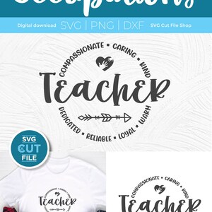 Teacher Appreciation Svg, Teacher Word Art, School Svg, Teacher Day ...