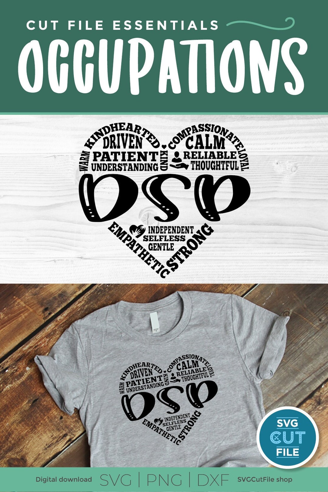 DSP Svg, Direct Support Professional Svg, Caregiver Svg, Patient Care ...