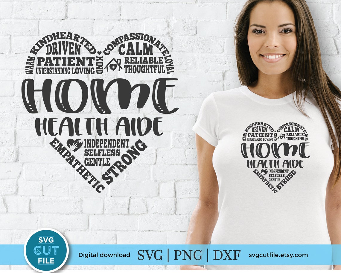 Home Health Aide Svg Home Health Aid Svg HHA Svg Home - Etsy