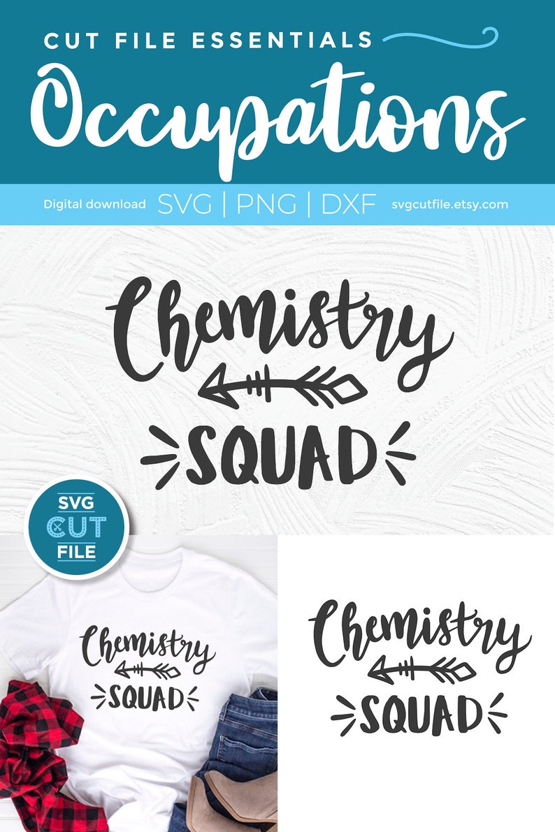 Chemistry SVG Chemistry Squad Svg Lab Worker Lab Tech Svg | Etsy